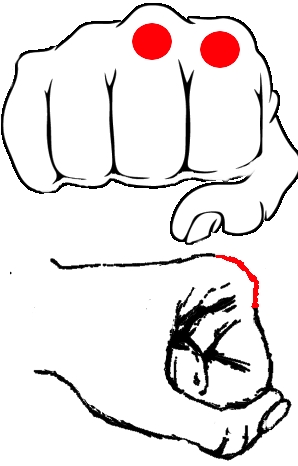 Powierzchnie dłoni – GPFT Polska Federacja Taekwon-do